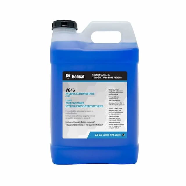 Bobcat Cool Climate VG46 Hydraulic/Hydrostatic Fluid (2.5 Gallon ...